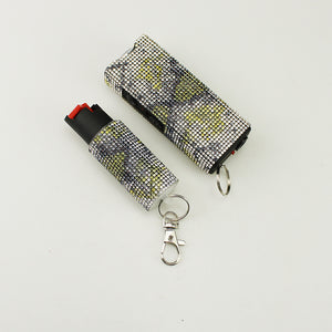 Wholesale Small and exquisite colorful keychain with diamonds