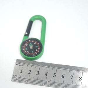 Wholesale Outdoor Plastic Carabiner Compass Hook Multi-function Keych ...